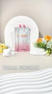 FDA approved WORADA SPF60 facial whitening sunscreen and 12-hour lasti ...